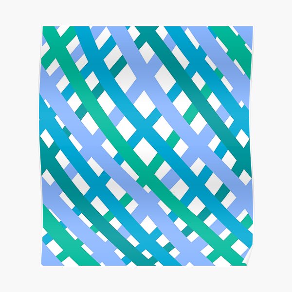 "Abstract blue and violet line" Poster for Sale by CREATINERY | Redbubble