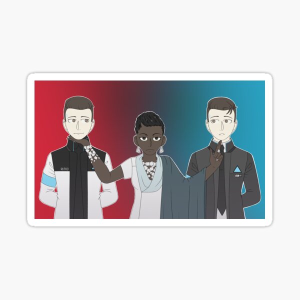 "Detroit Become Human" Sticker by Bethabomb | Redbubble