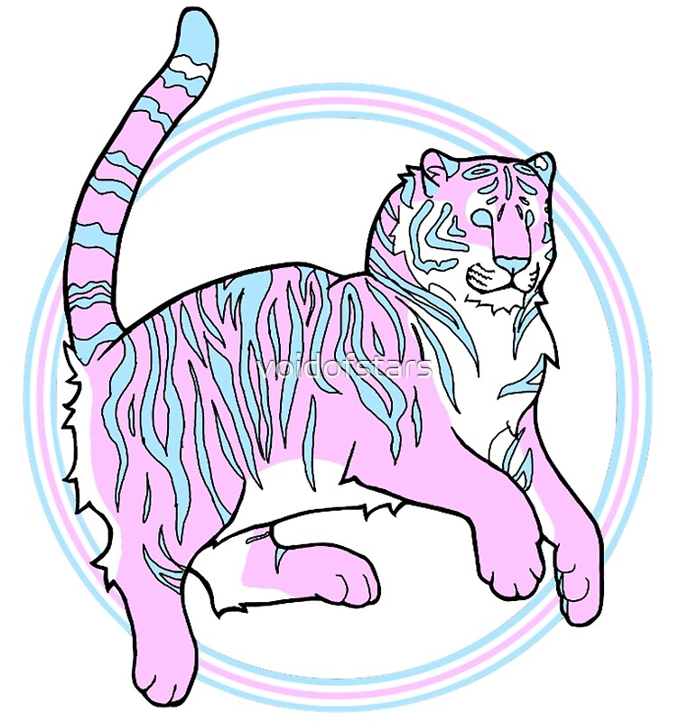 "Transgender Tiger" by voidofstars | Redbubble