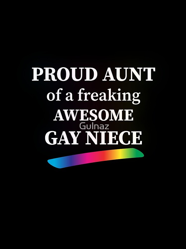 Proud Aunt Of A Freaking Awesome Gay Niece Mini Skirt By Gulnaz