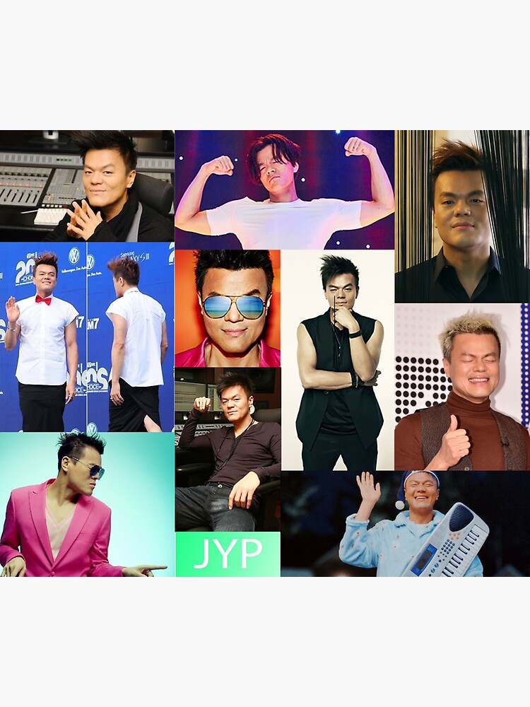 "JYP" Sticker by jypstansince08 | Redbubble