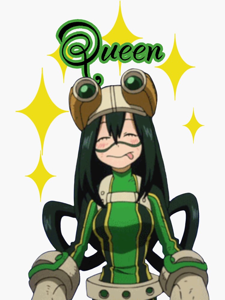 "All Hail Queen Froppy" Sticker for Sale by Jordicorrgi | Redbubble