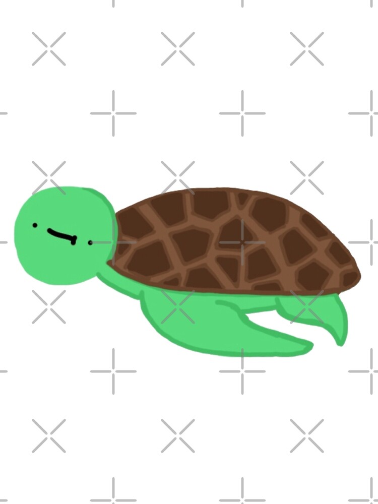 "Derpy turtle" by elizablock | Redbubble
