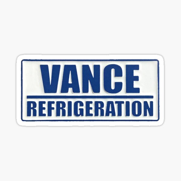 Vance Refrigeration Stickers | Redbubble