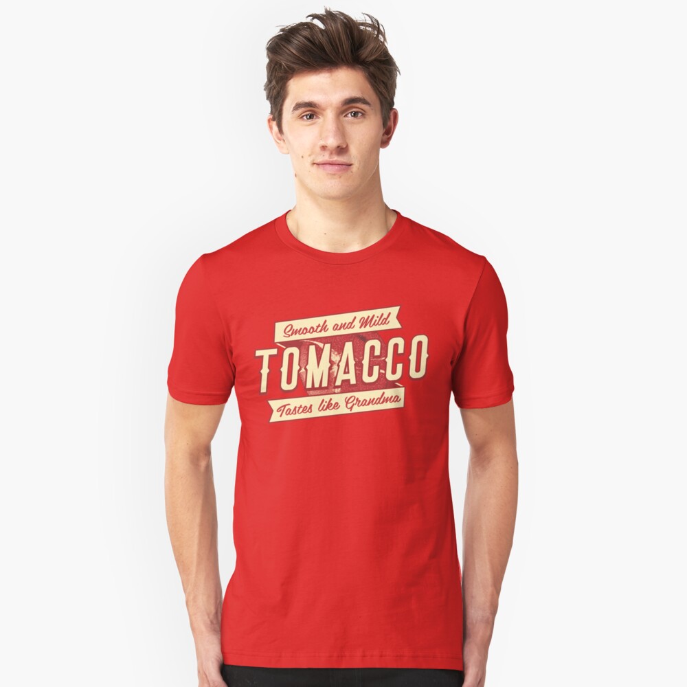 "Tomacco" T-shirt by WinstonGambro | Redbubble