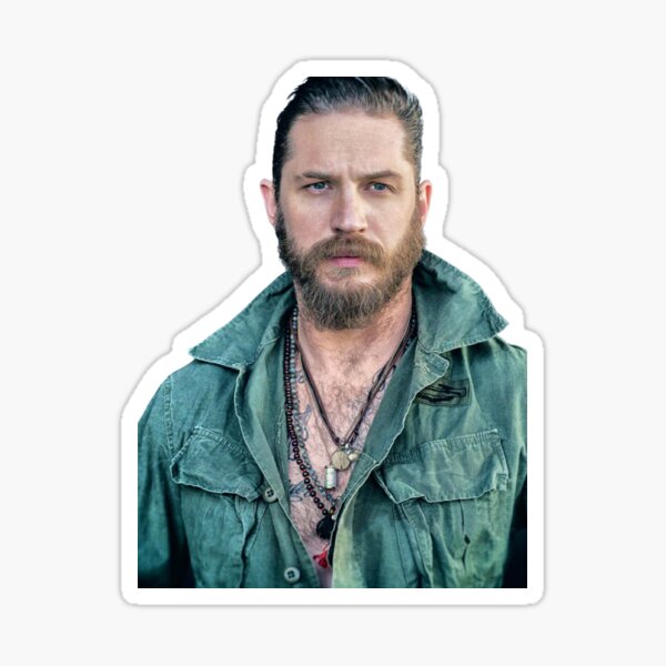"Tom Hardy" Sticker for Sale by Exits | Redbubble