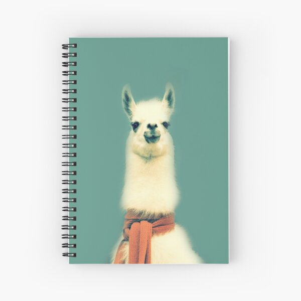 "Llama" Spiral Notebook for Sale by ernieandbert | Redbubble