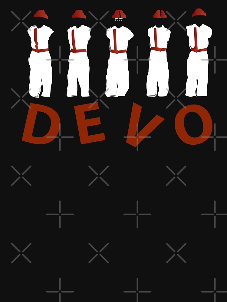 "DEVO BAND" Essential T-Shirt by BUKOMANIAC | Redbubble