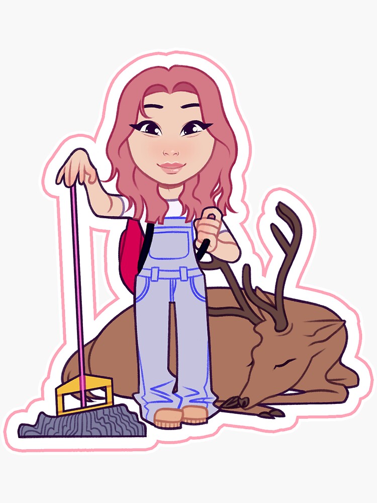 "Vivi Sticker" Sticker by vivertido | Redbubble