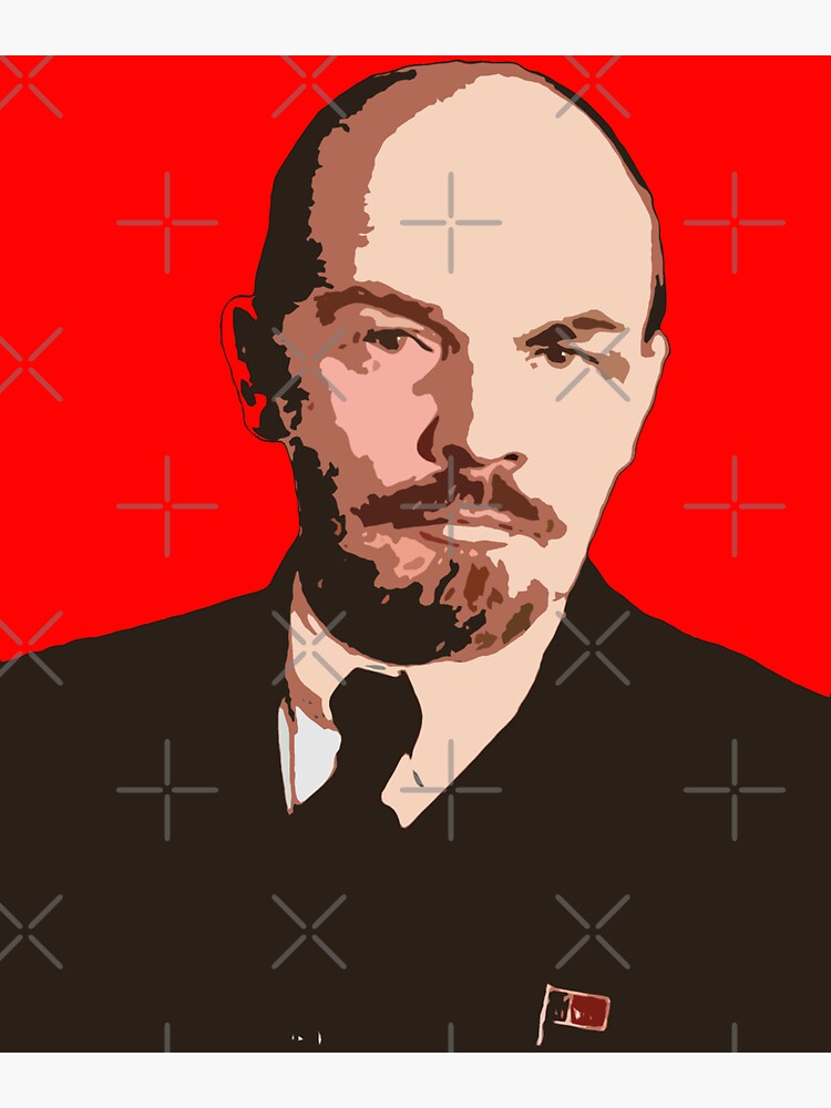 "Lenin" Sticker by oryan80 | Redbubble