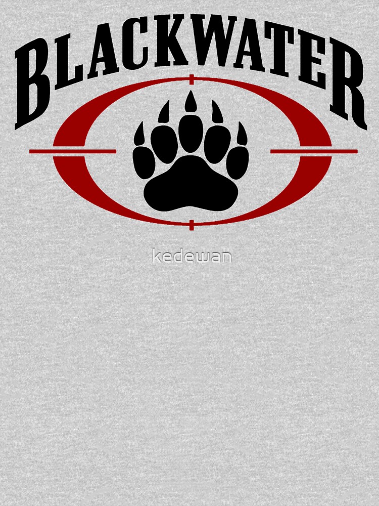 "Blackwater Logo" T-shirt for Sale by kedewan | Redbubble | blackwater ...