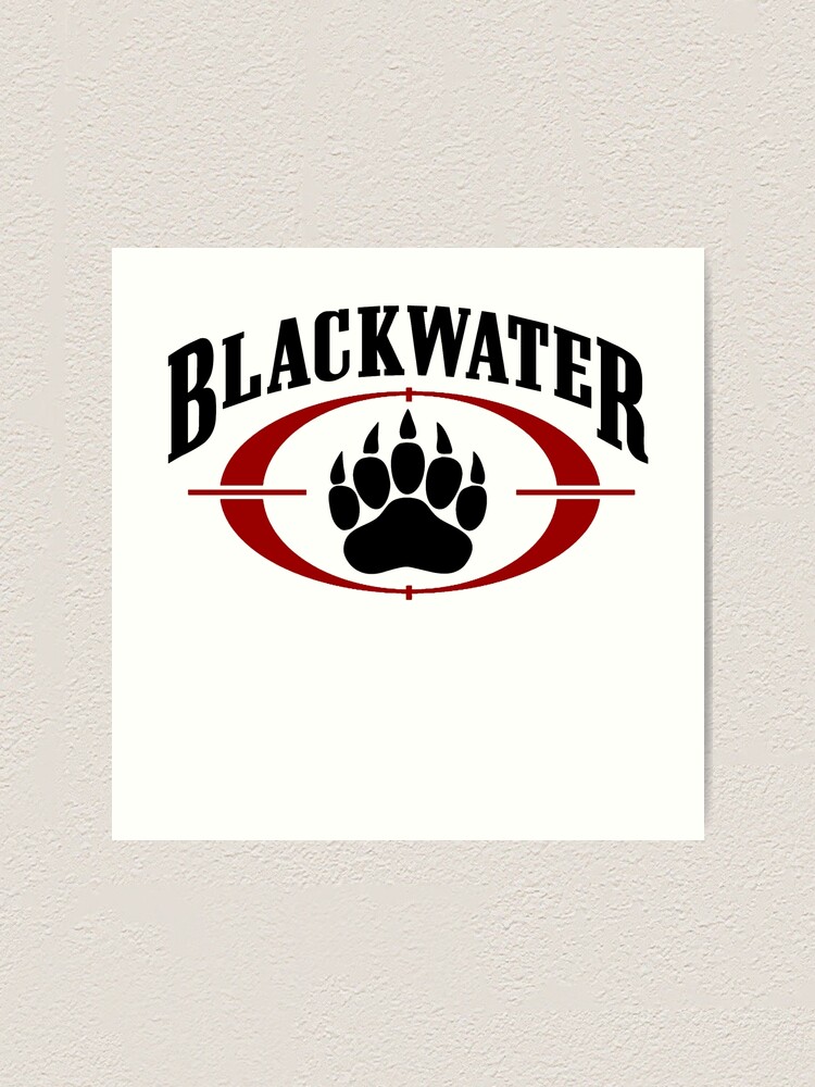 "Blackwater Logo" Art Print by kedewan | Redbubble