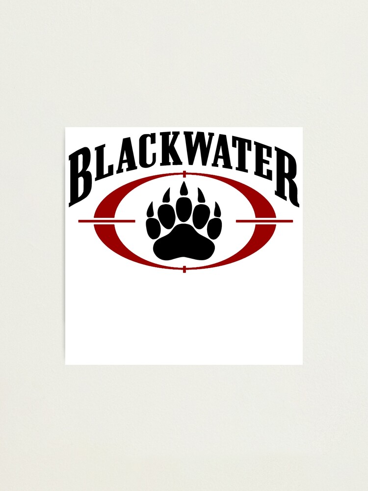 "Blackwater Logo" Photographic Print by kedewan | Redbubble