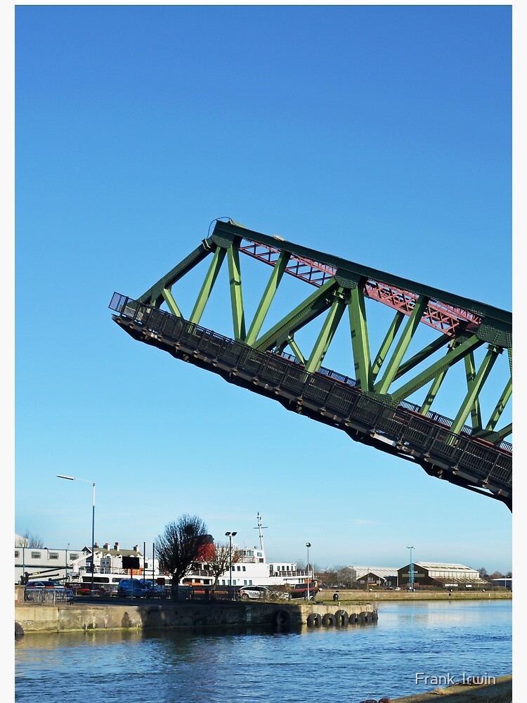 "Duke Street Bridge – Birkenhead Docks - UK" Spiral Notebook by Retiree ...