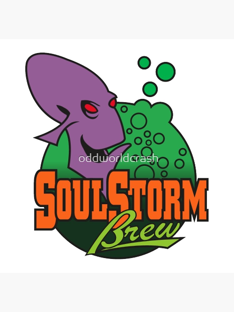 "SoulStorm Brew - Oddworld" Art Print for Sale by oddworldcrash | Redbubble