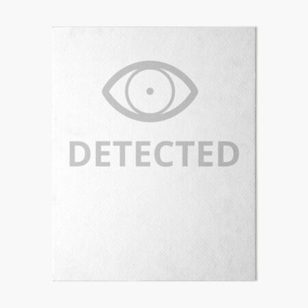 "Detected sign and text. Famous phrase from popular game." Art Board ...