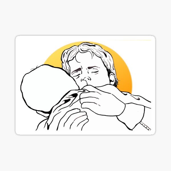 "Crying - Ponyboy and Johnny cade " Sticker for Sale by JessicaKEdwards ...