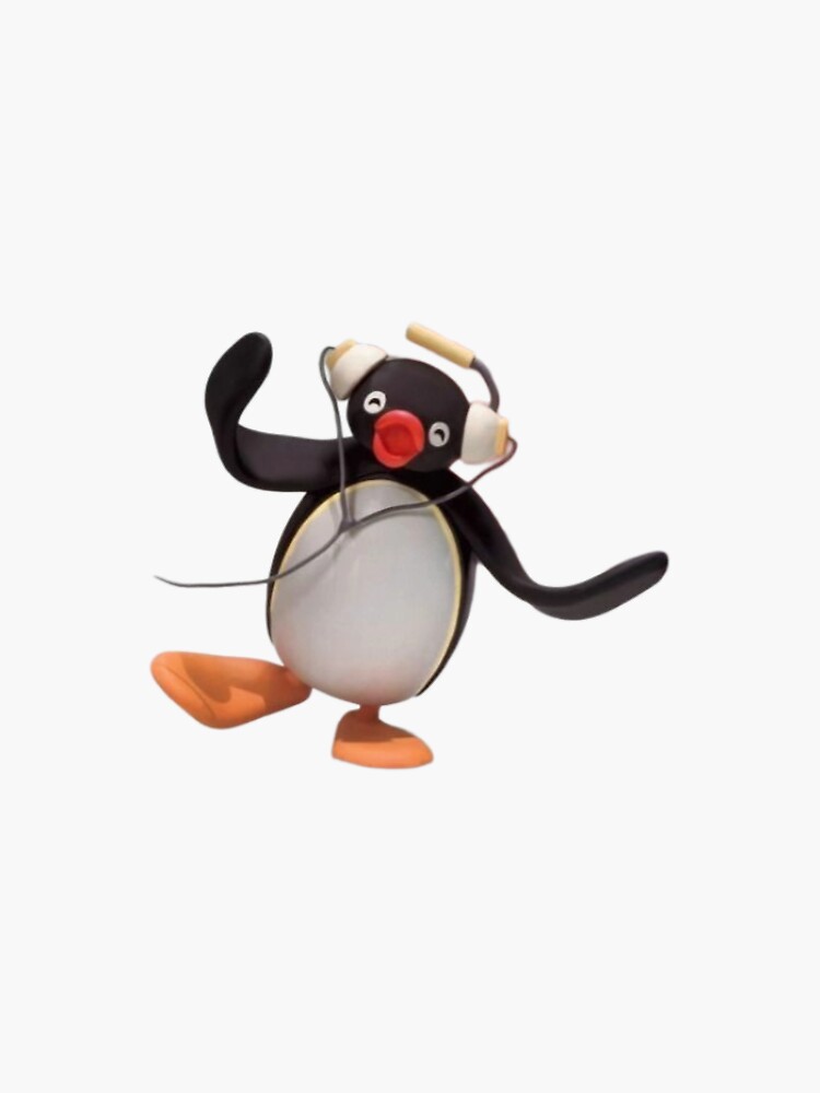 "Pingu Sticker | Cute Penguin Cartoon | Nostalgic Childhood Aesthetic ...