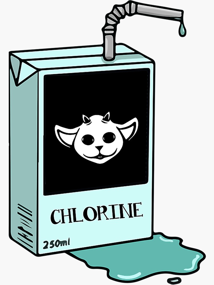 "Chlorine" Sticker for Sale by KennethLalanne8 | Redbubble