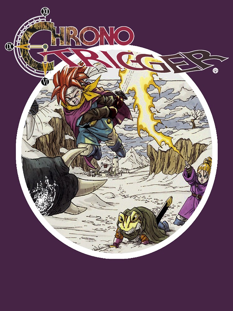 "Chrono Trigger" T-shirt for Sale by RetroGamezzz | Redbubble | chrono ...