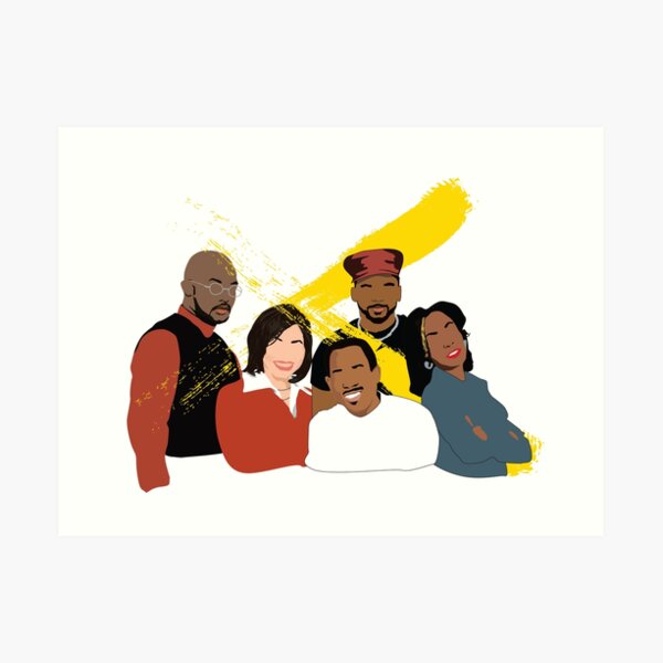 "Martin- Classic TV Show" Art Print for Sale by nadirasimone | Redbubble