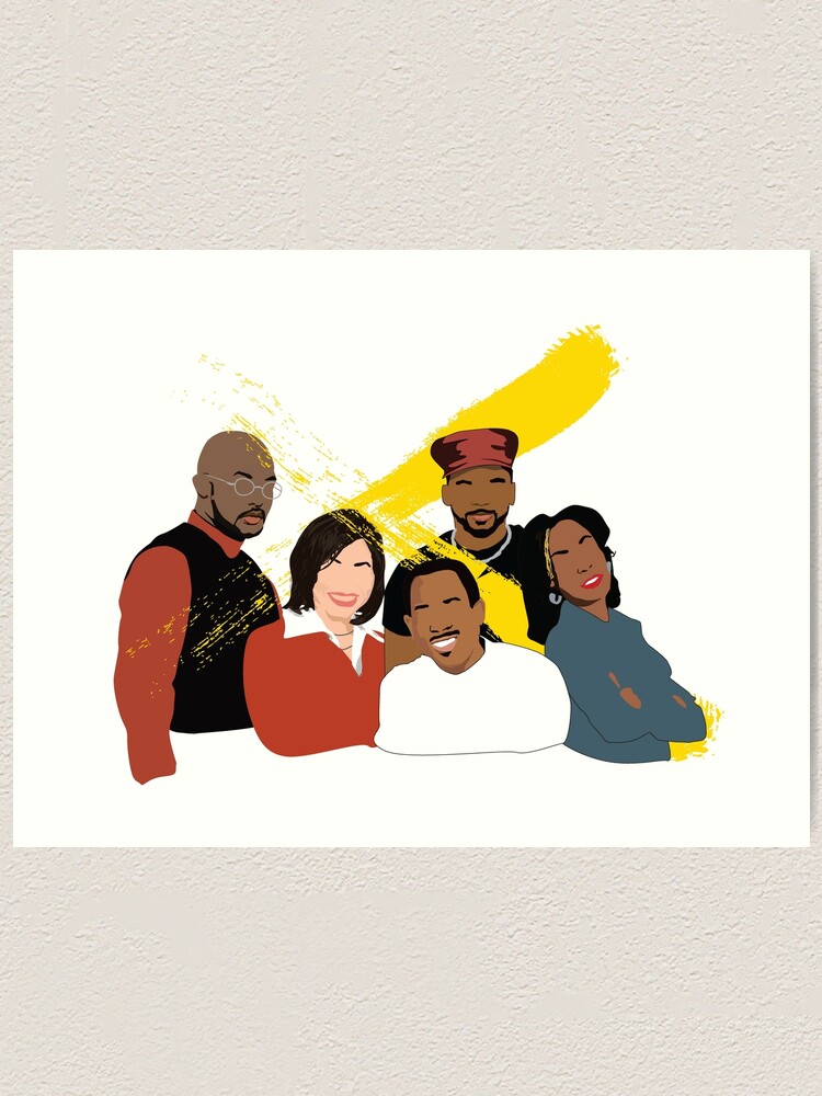 "Martin- Classic TV Show" Art Print for Sale by nadirasimone | Redbubble
