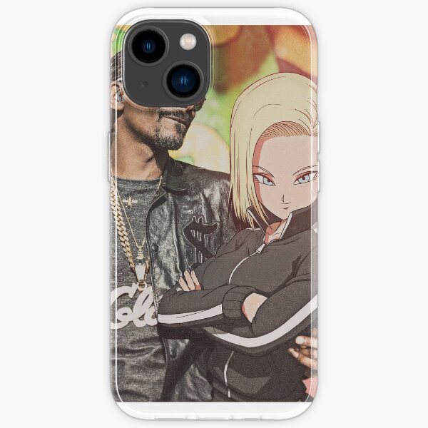 "Android 18 feat. Snoop Dogg" iPhone Case for Sale by Gangstas-Waifu ...