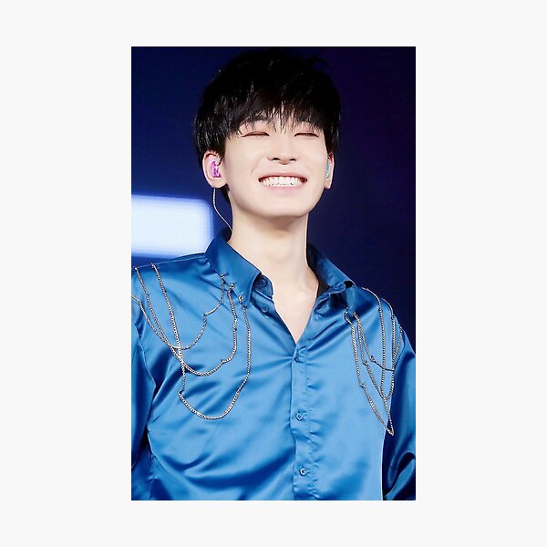 "SEVENTEEN Wonwoo FanCam Smile " Photographic Print by AegyoKings ...