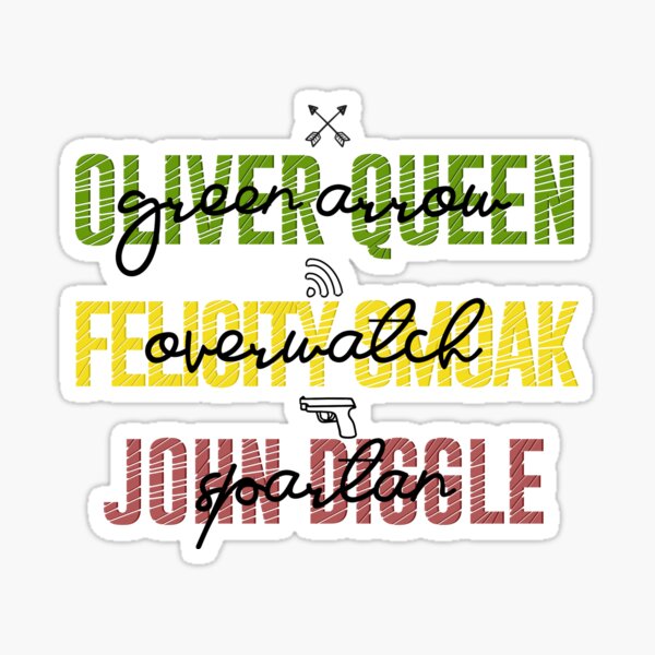 "OTA - ORIGINAL TEAM " Sticker for Sale by Arrowverse | Redbubble