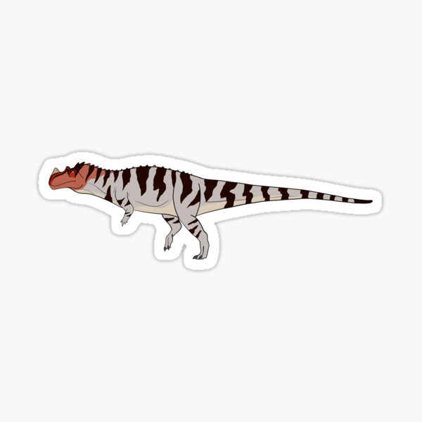 "Ceratosaurus (JP3)" Sticker for Sale by Paleoartyam | Redbubble