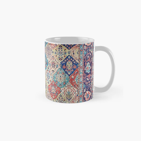 "Sarouk Safavid Persian Carpet Print" Coffee Mug for Sale by Vicky ...