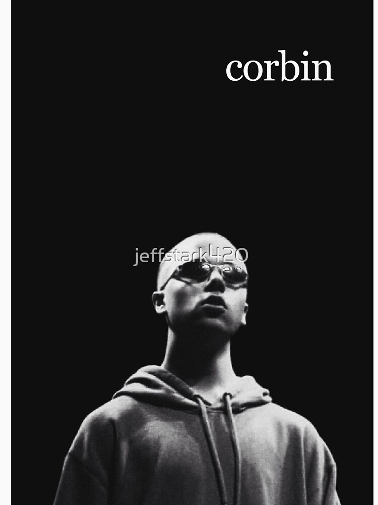 "CORBIN" T-shirt for Sale by jeffstark420 | Redbubble | spooky black t ...
