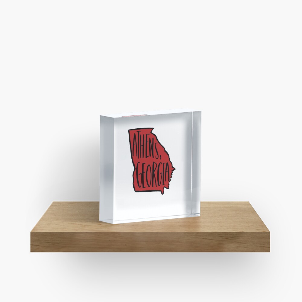 "state of georgia outline- athens, ga" Sticker for Sale by annahamby ...