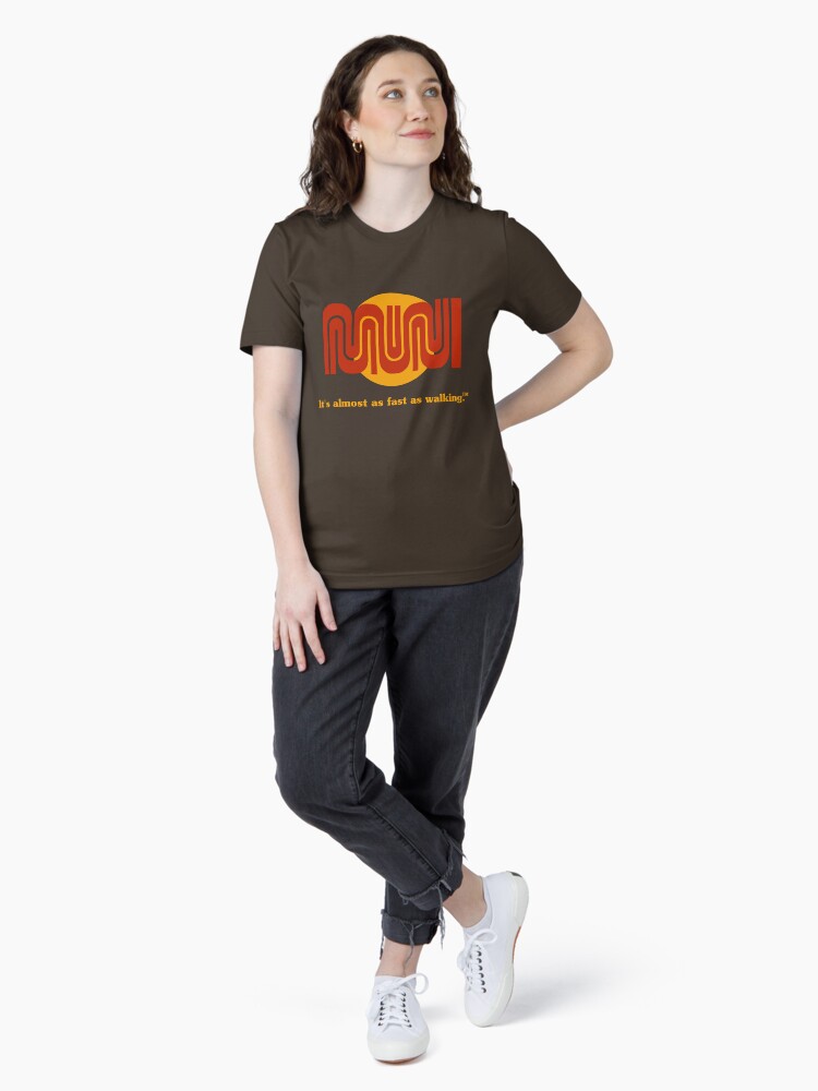 "It's almost as fast as walking.™" Essential T-Shirt for Sale by ...