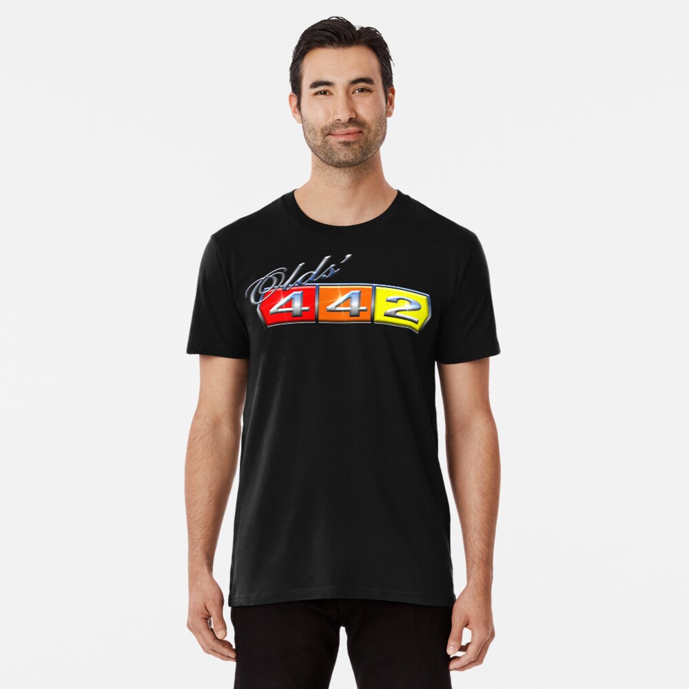 "Olds' 442 Chrome" Sticker for Sale by tmpsg | Redbubble