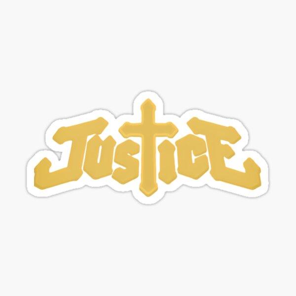 " Justice - Logo" Sticker for Sale by ArtChiceric | Redbubble