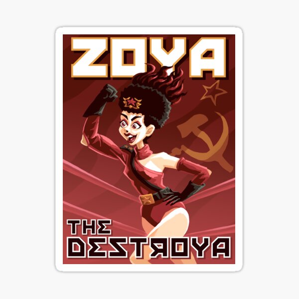 "The Destroya!" Sticker by shirtypants | Redbubble