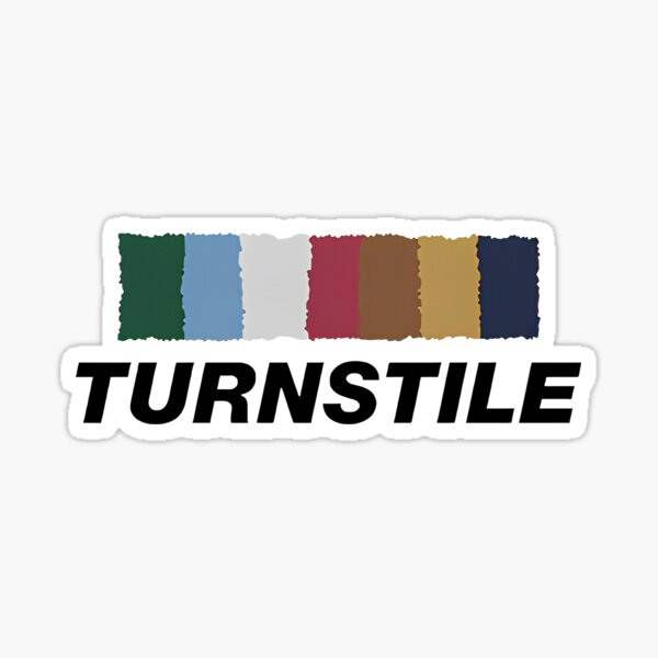 "turnstile merch" Sticker for Sale by Weirdismo-Art | Redbubble