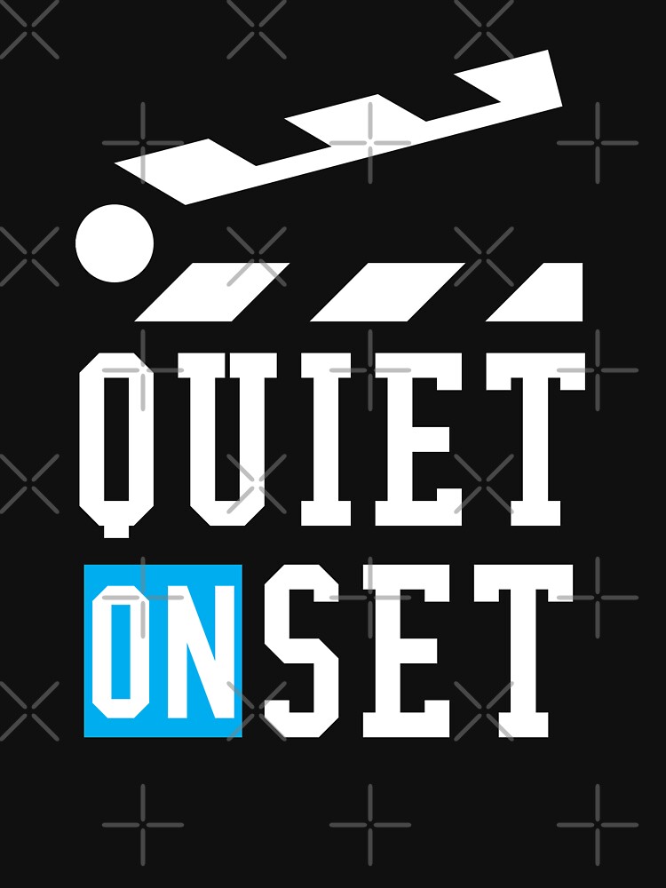 "Quiet On Set - Filmmaking and Television Production Quiet On Set" T ...
