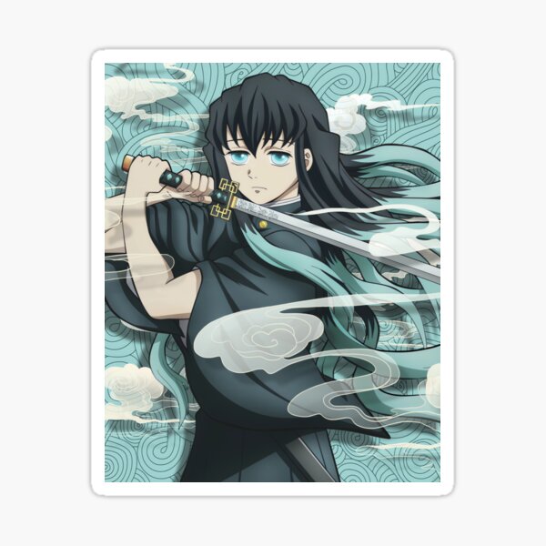 "Muichiro Tokito Version 5" Sticker for Sale by Akashi-Artz | Redbubble