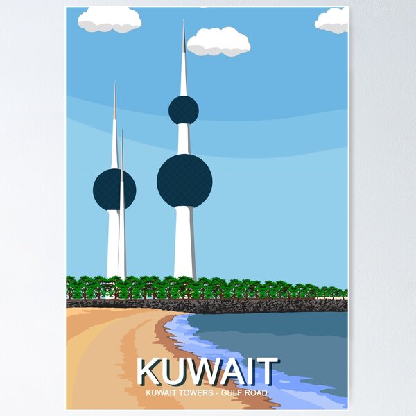 "Travel Kuwait" Poster for Sale by POD - | Redbubble