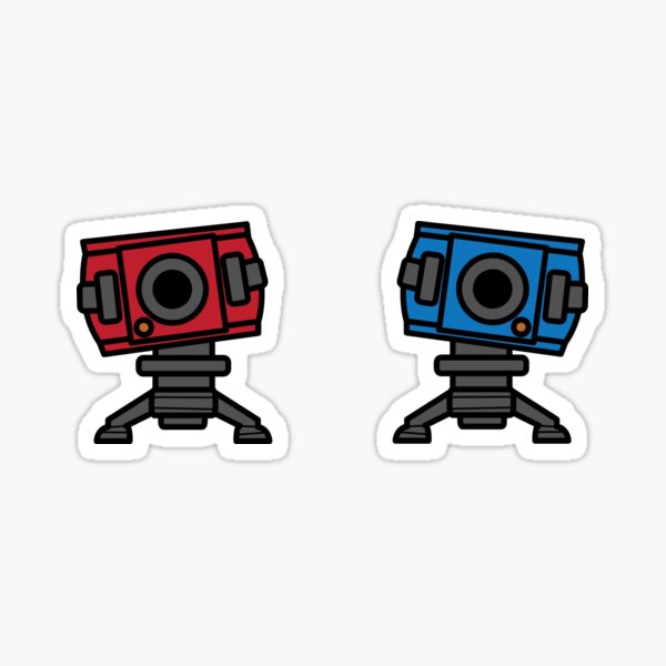 "Sentry" Sticker for Sale by rawrkelsey | Redbubble