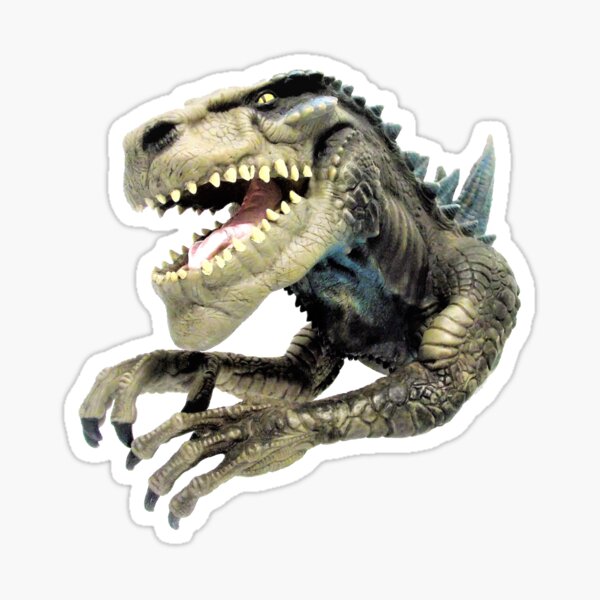 "Godzilla Puppet" Sticker by ZapWow | Redbubble