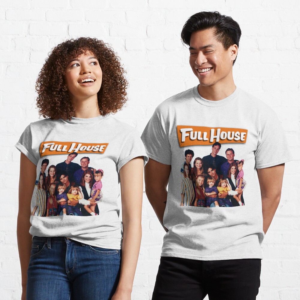 "full house cast" T-shirt for Sale by islandinthesun | Redbubble | top ...