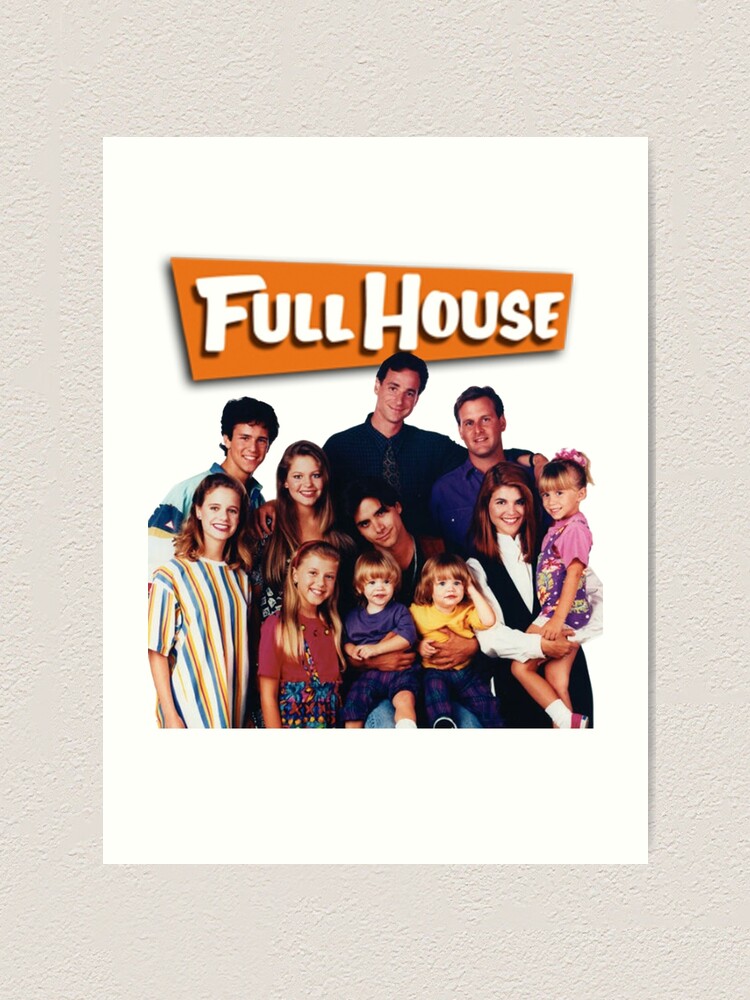 "full house cast" Art Print for Sale by islandinthesun | Redbubble