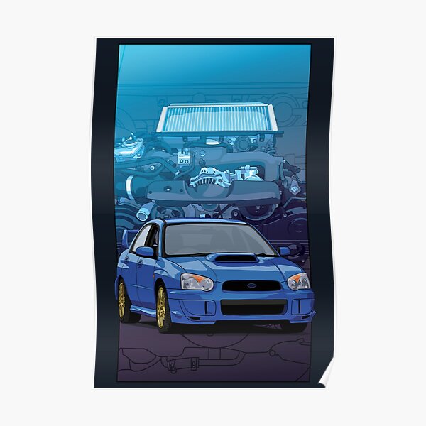 Subaru Posters | Redbubble