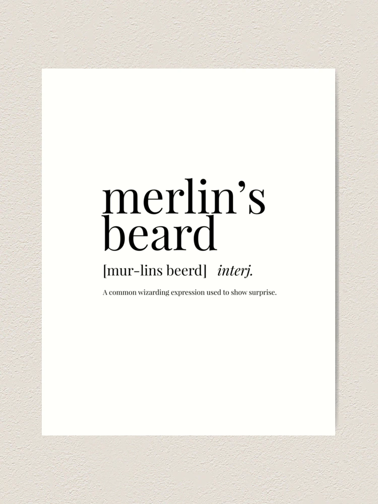 Merlins Beard Symbol 𝐖𝐡𝐞𝐧 𝐇𝐨𝐮𝐬𝐞