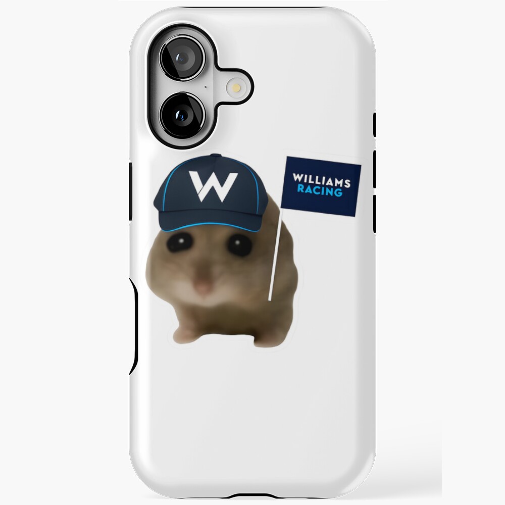"F1 Williams Racing Hamster" Sticker for Sale by R1ch0c | Redbubble
