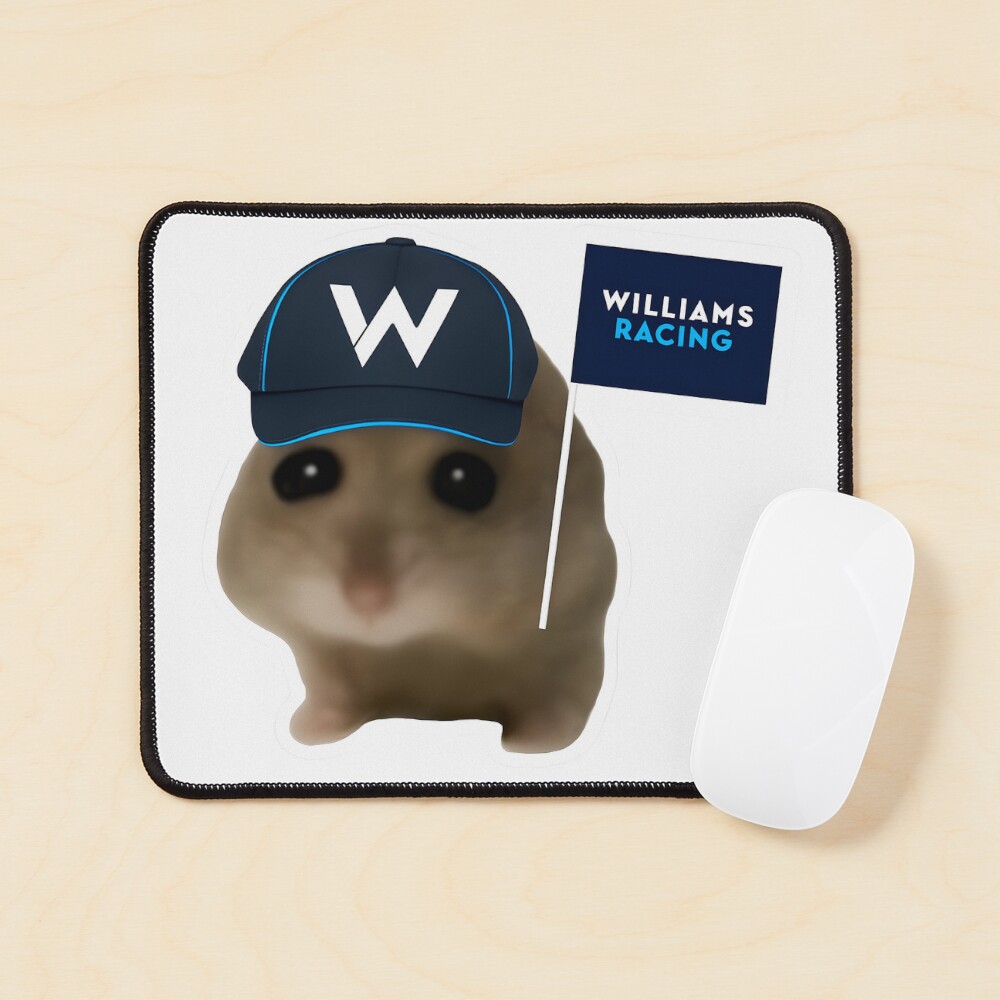 "F1 Williams Racing Hamster" Sticker for Sale by R1ch0c | Redbubble