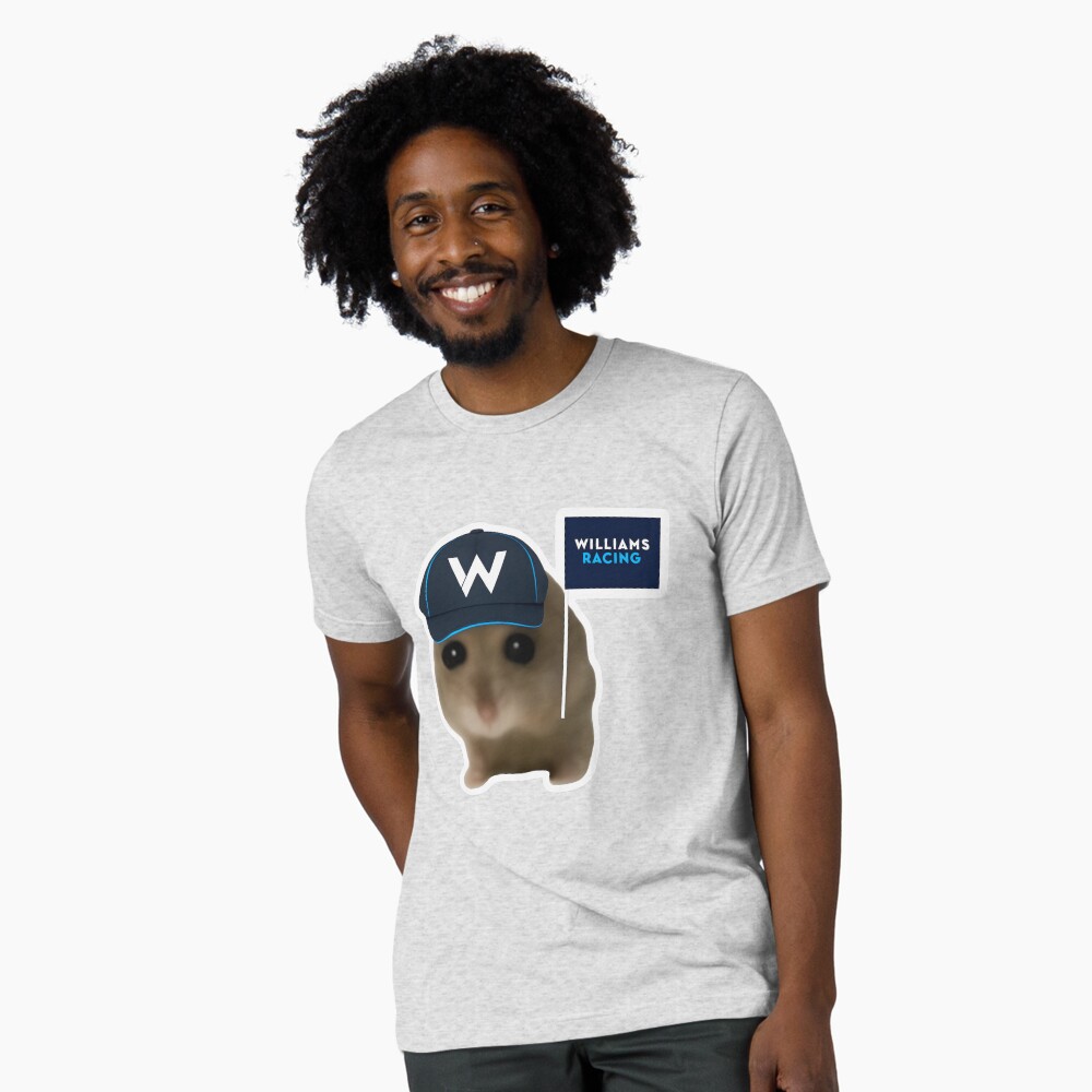 "F1 Williams Racing Hamster" Sticker for Sale by R1ch0c | Redbubble